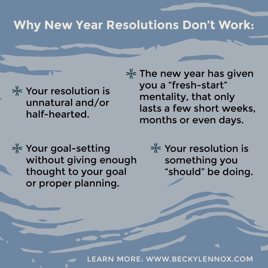New Year Resolutions Don't Work: Here's What To Do Instead - Family and ...